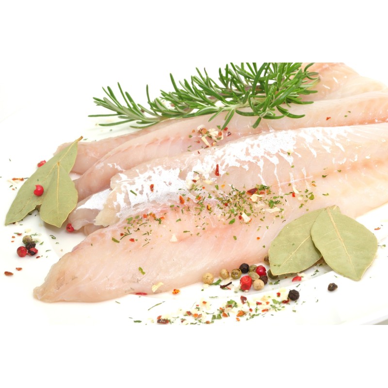 Filet de cabillaud coupé 1/300g main sans flancs et sans arêtes Lot 1kg